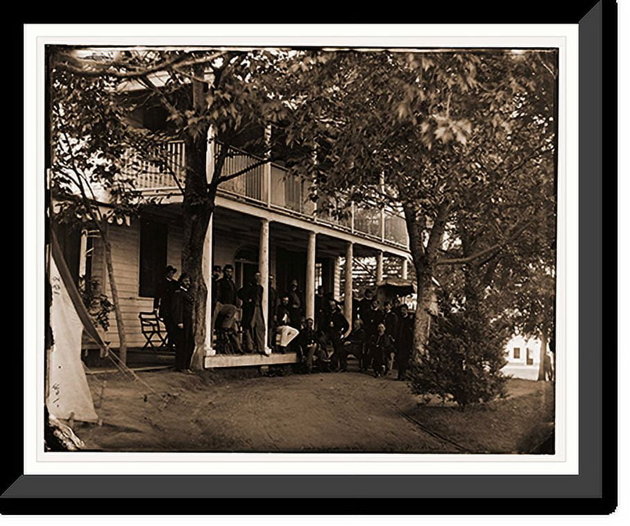 Historic Framed Print, Arlington Virginia. Officers of 2d New York ...