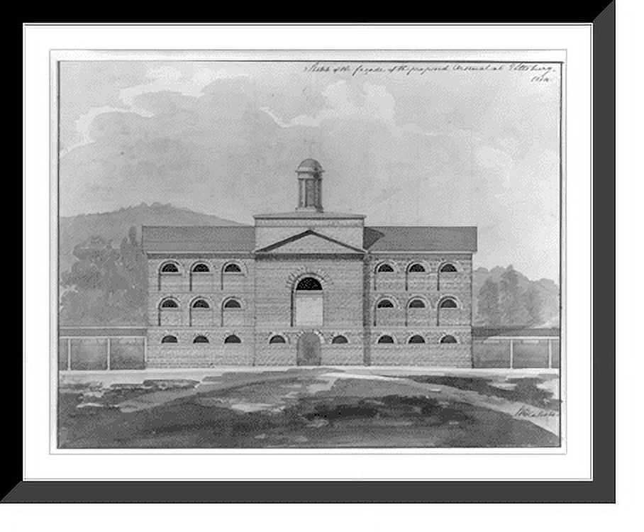 Historic Framed Print, [Armory (U.S. Arsenal"), Pittsburgh ...
