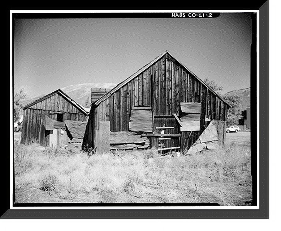 Historic Framed Print, Aspen Lumber Company Building, 100 West Cooper ...