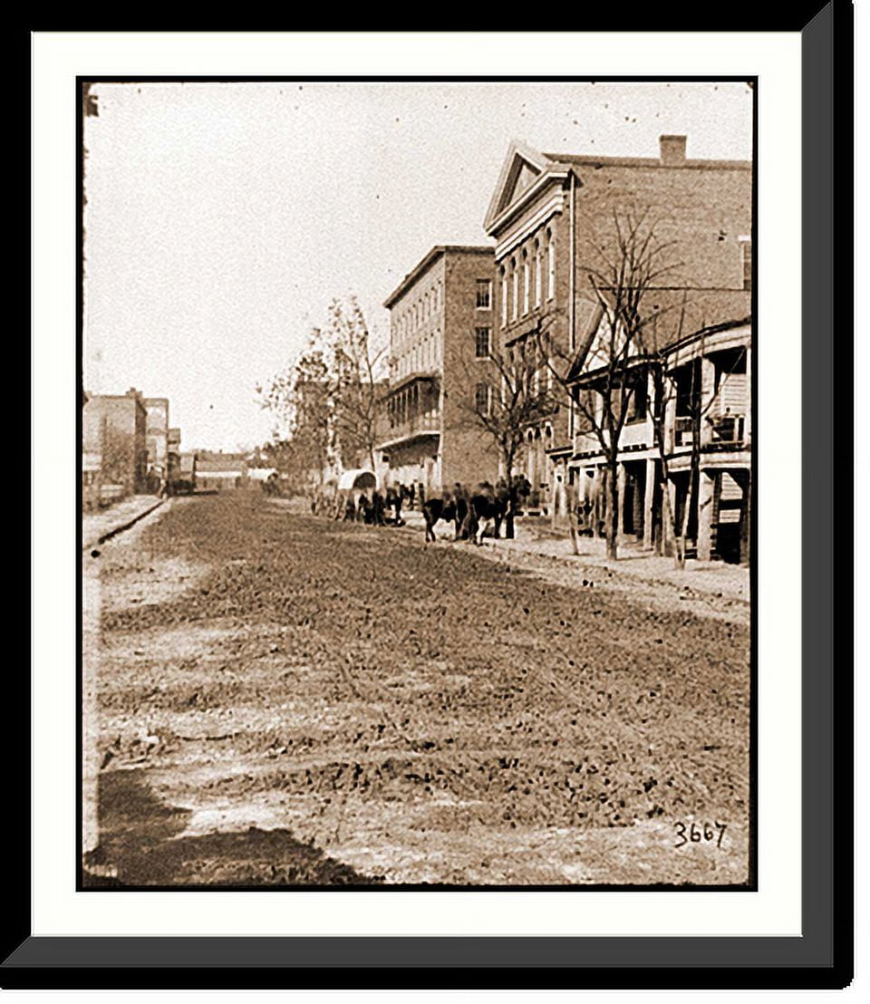 Historic Framed Print, Atlanta Ga. View on Decatur Street showing Trout ...