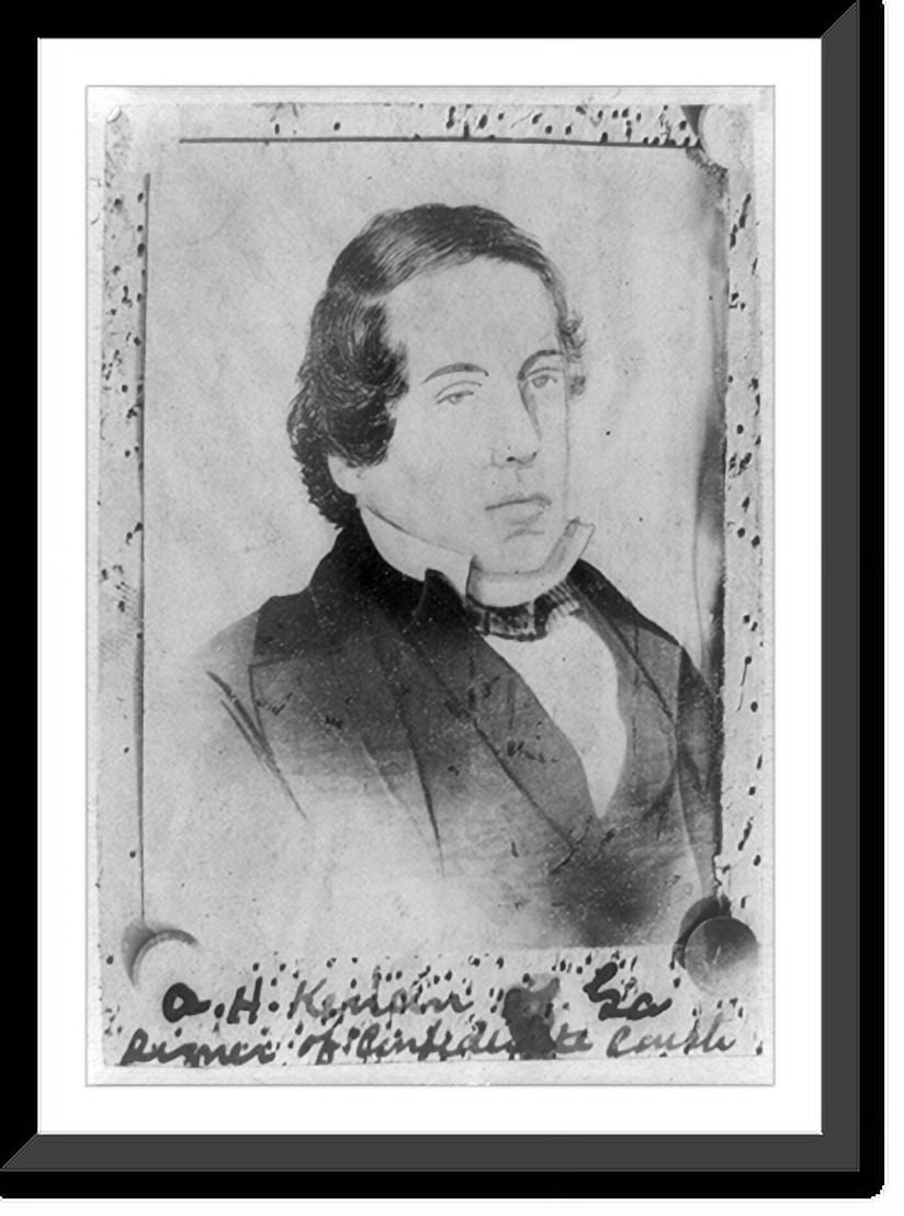 Historic Framed Print, [Augustus H. Kenan, signer of Confederate ...