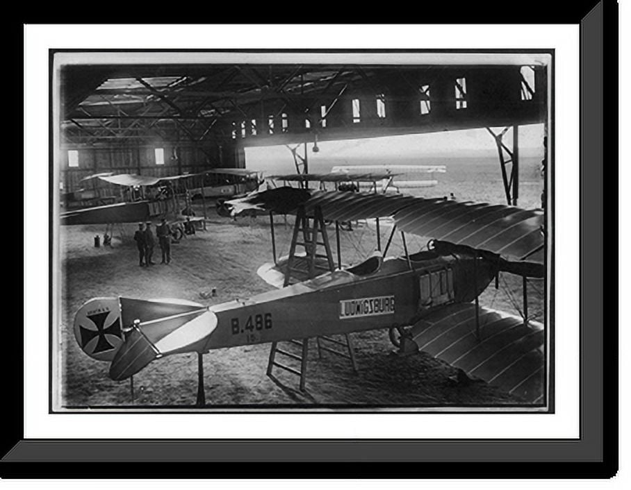 Historic Framed Print, [Aviatik Ludwigsburg Historic Framed Print, [Aviatik Ludwigsburg