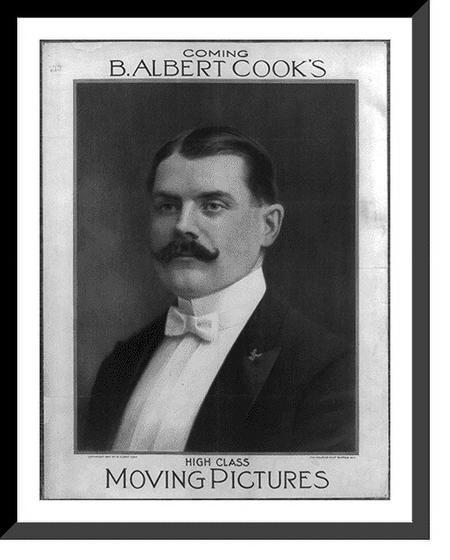Historic Framed Print, B. Albert Cook's high-class moving pictures ...