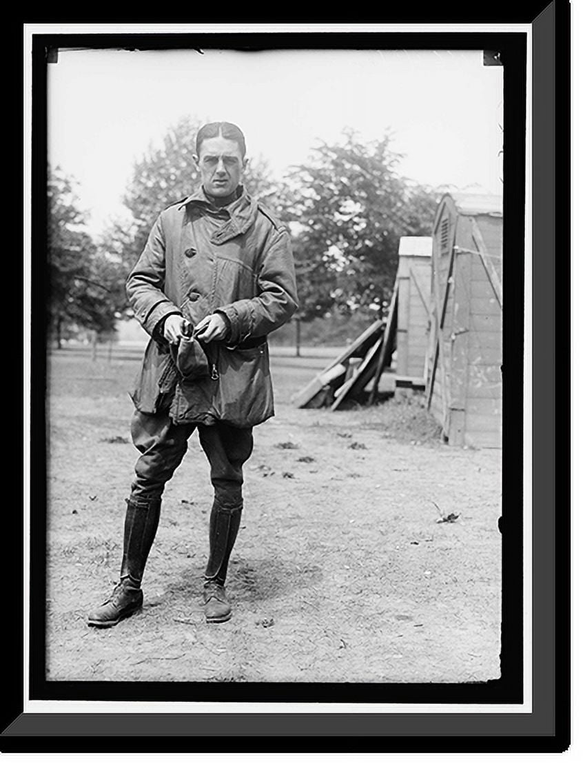 Historic Framed Print, BOYLE, GEORGE, LT., U.S.A. AVIATOR. INAUGURATION ...