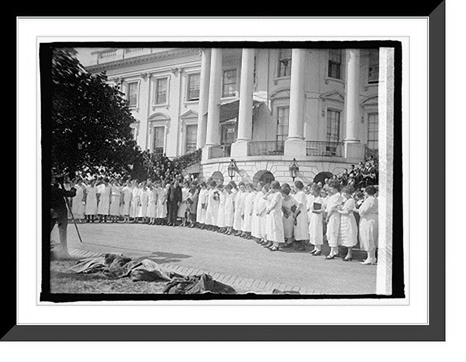 Historic Framed Print, Bach Choir of Bethlehem, Pa., 4/16/25, 17-7/8" x ...