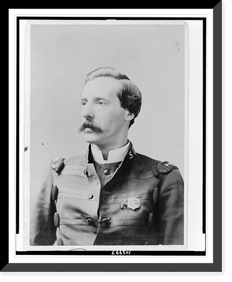 Historic Framed Print, [Ballington Booth, head-and-shoulders portrait ...