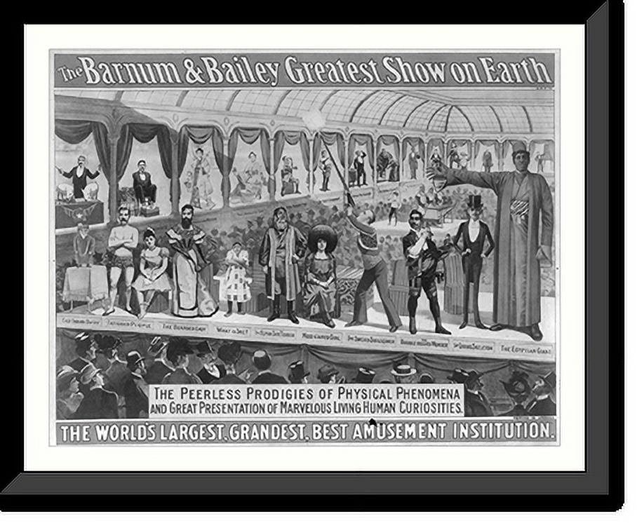 Historic Framed Print, The Barnum & Bailey greatest show on earth. the ...