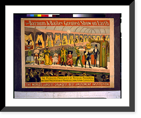 Historic Framed Print, The Barnum & Bailey greatest show on earth. the ...