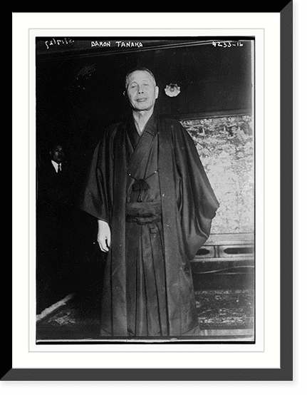 Historic Framed Print, Baron Tanaka, 17-7/8" x 21-7/8" - Walmart.com
