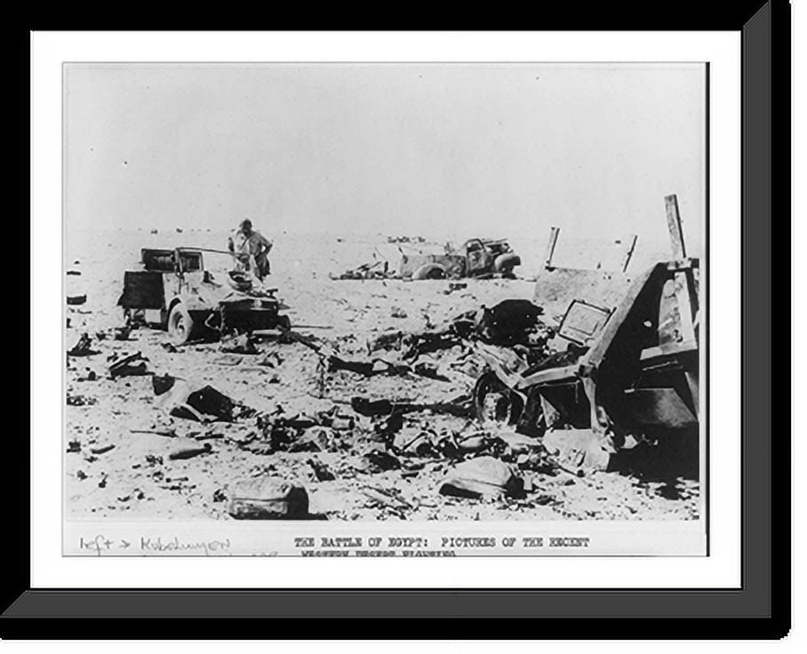 Historic Framed Print, The Battle of Egypt: Pictures of the recent ...