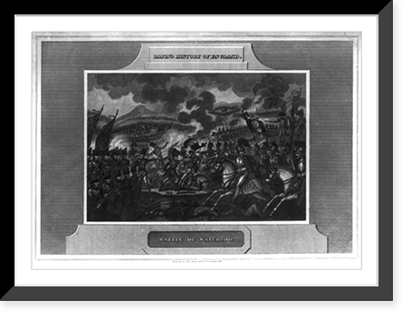 Historic Framed Print, Battle of Waterloo, 17-7/8" x 21-7/8" - Walmart.com