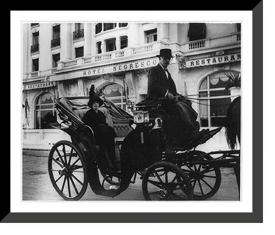 Historic Framed Print, [Beatrice Houdini, full length, seated in ...