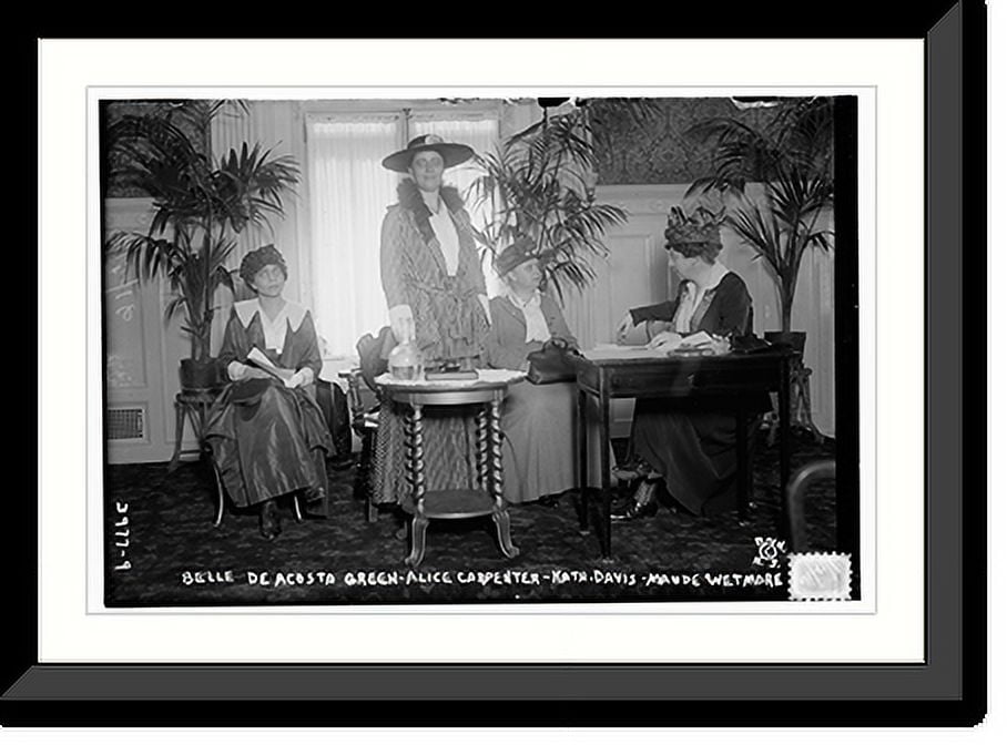 Historic Framed Print, Belle DeAcosta Green - Alice Carpenter - Kath ...