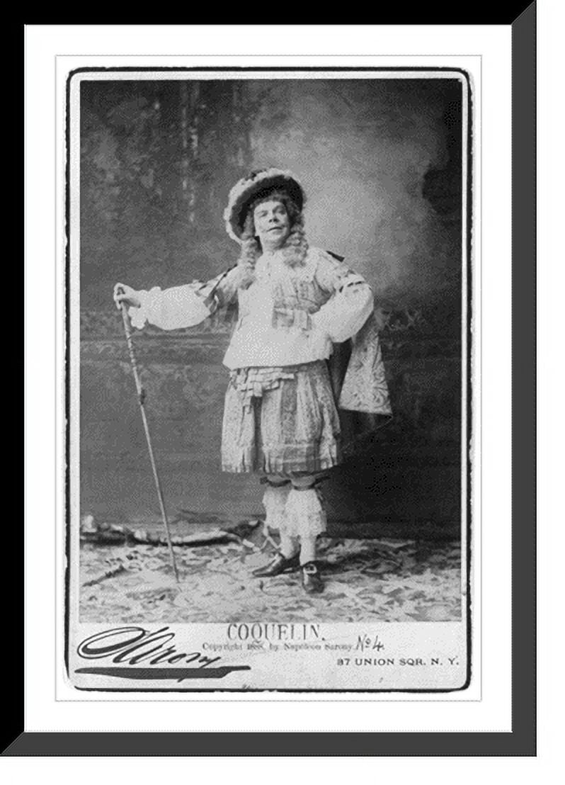 Historic Framed Print, [Benoit Constant Coquelin, 1841-1909, full ...