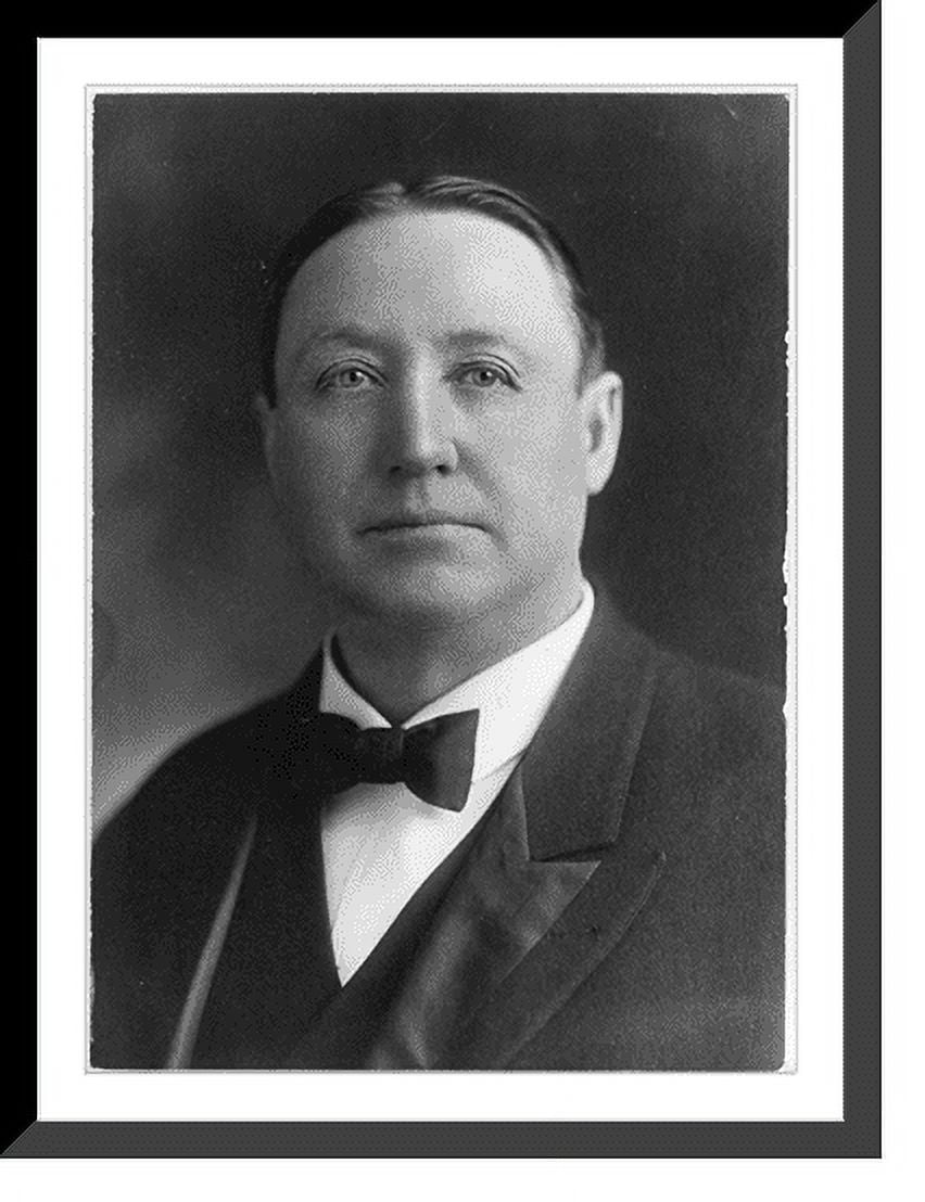 Historic Framed Print, [Bert M. Fernald, 1858-1926, head and shoulders ...