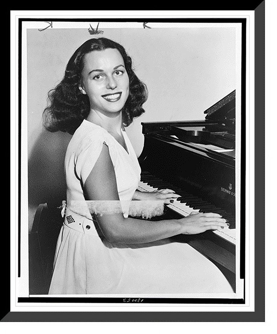 Historic Framed Print, [Bess Myerson, three-quarter length portrait ...