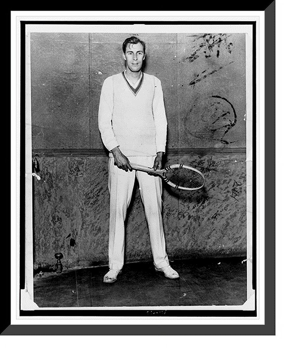 Historic Framed Print, [Bill Tilden, full-length portrait, standing ...