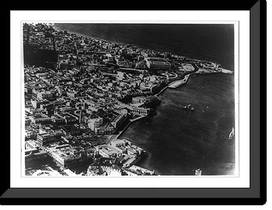 Historic Framed Print, A Bird's-eye view of Havana. A bird's-eye view ...
