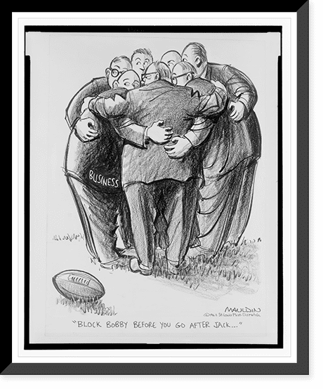 Historic Framed Print, Block Bobby before you go after Jack"", 17-7/8 ...