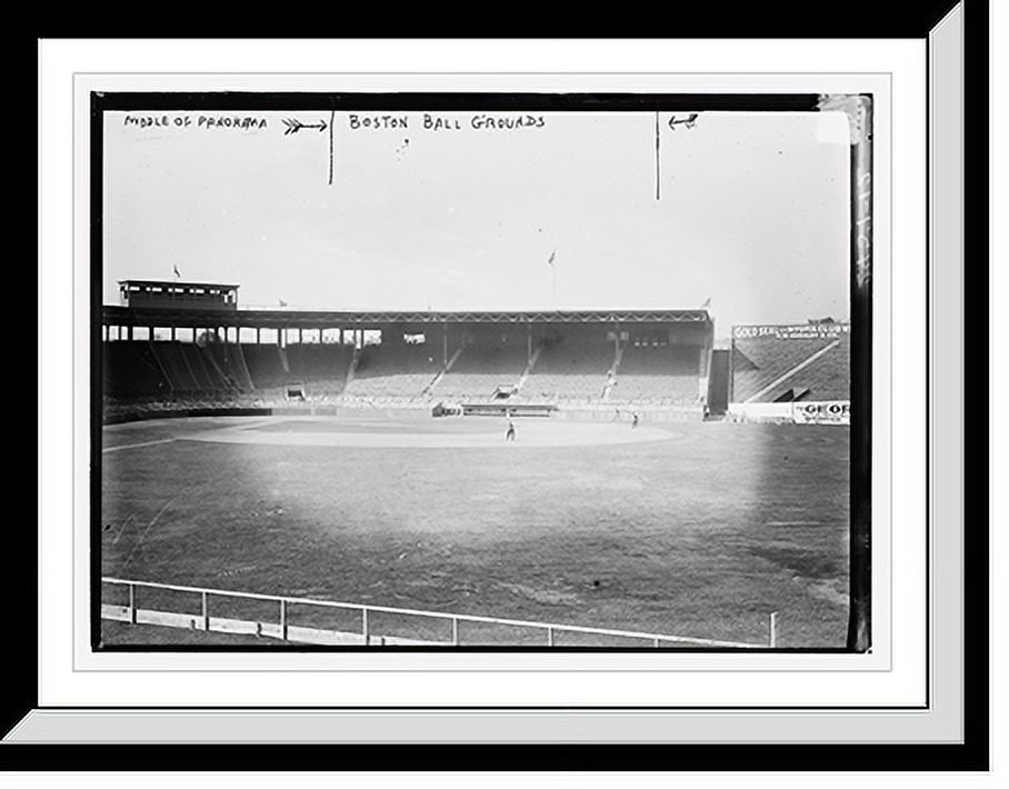 Historic Framed Print, Boston ball grounds - 1912 (middle of panorama ...
