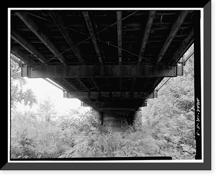 Historic Framed Print, Boyleston Bridge, Spanning Skunk River, Jackson ...