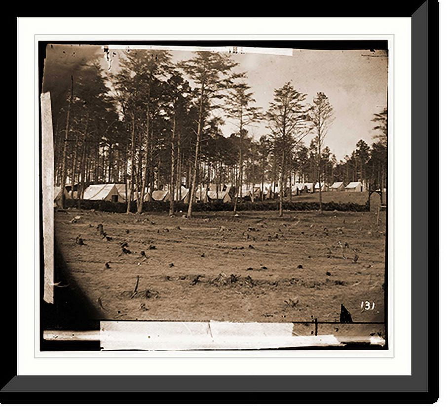Historic Framed Print, Brandy Station Virginia. Army of the Potomac ...
