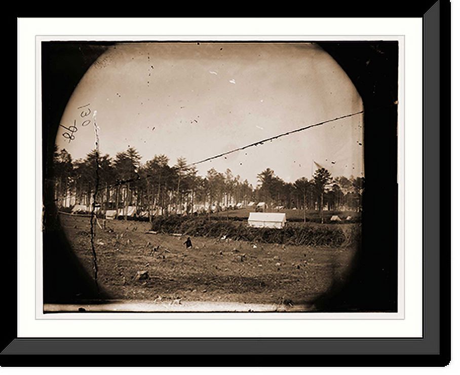 Historic Framed Print, Brandy Station Virginia. Army of the Potomac ...