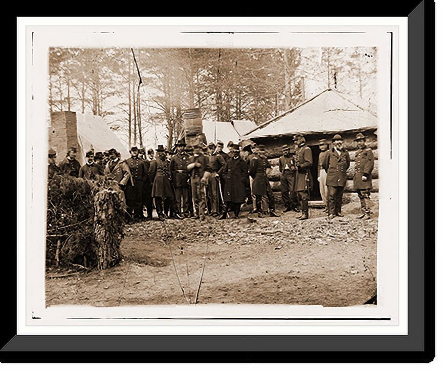 Historic Framed Print, Brandy Station Virginia (vicinity). Gen. George ...