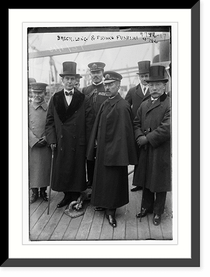 Historic Framed Print, Breck, Long & Prince Fushimi, 17-7/8" x 21-7/8 ...