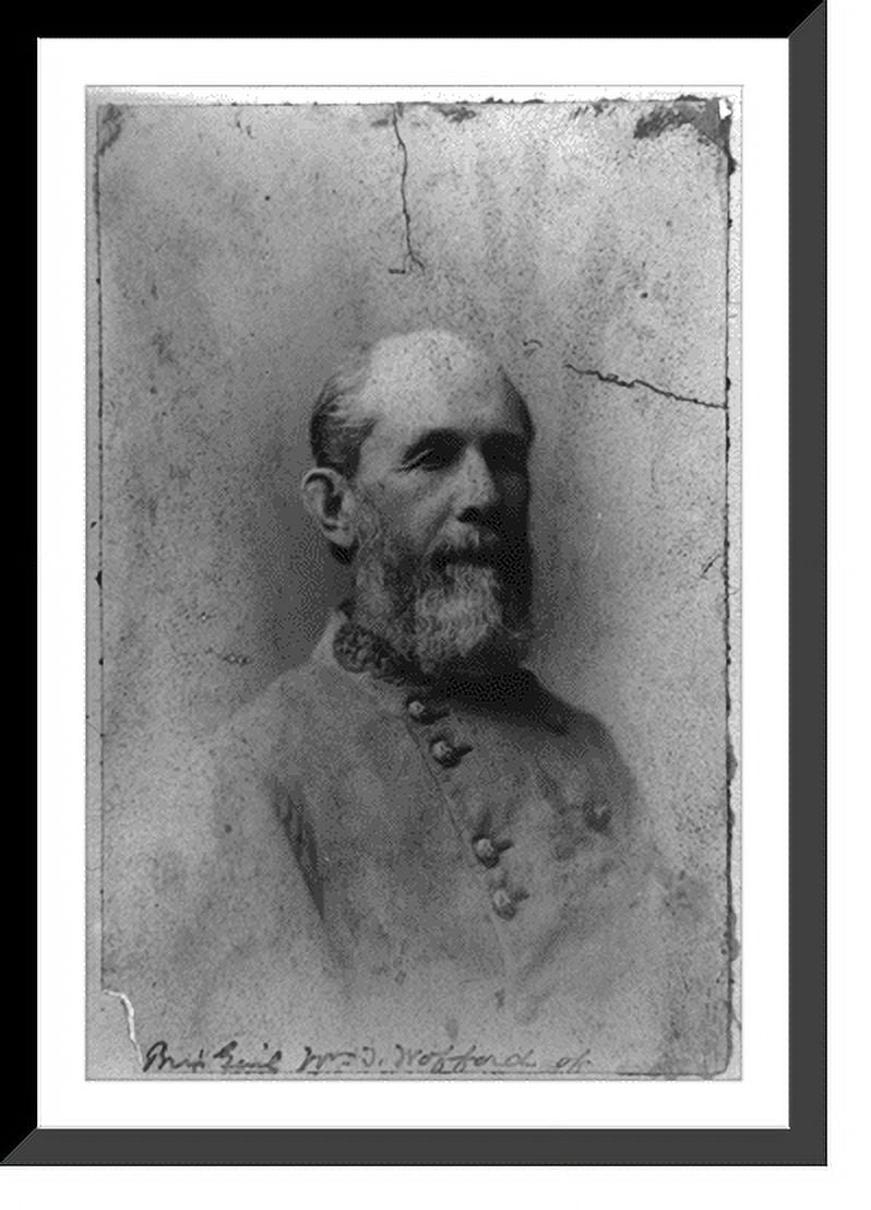 Historic Framed Print, [Brig. Gen. William Tatum Wofford, half-length ...
