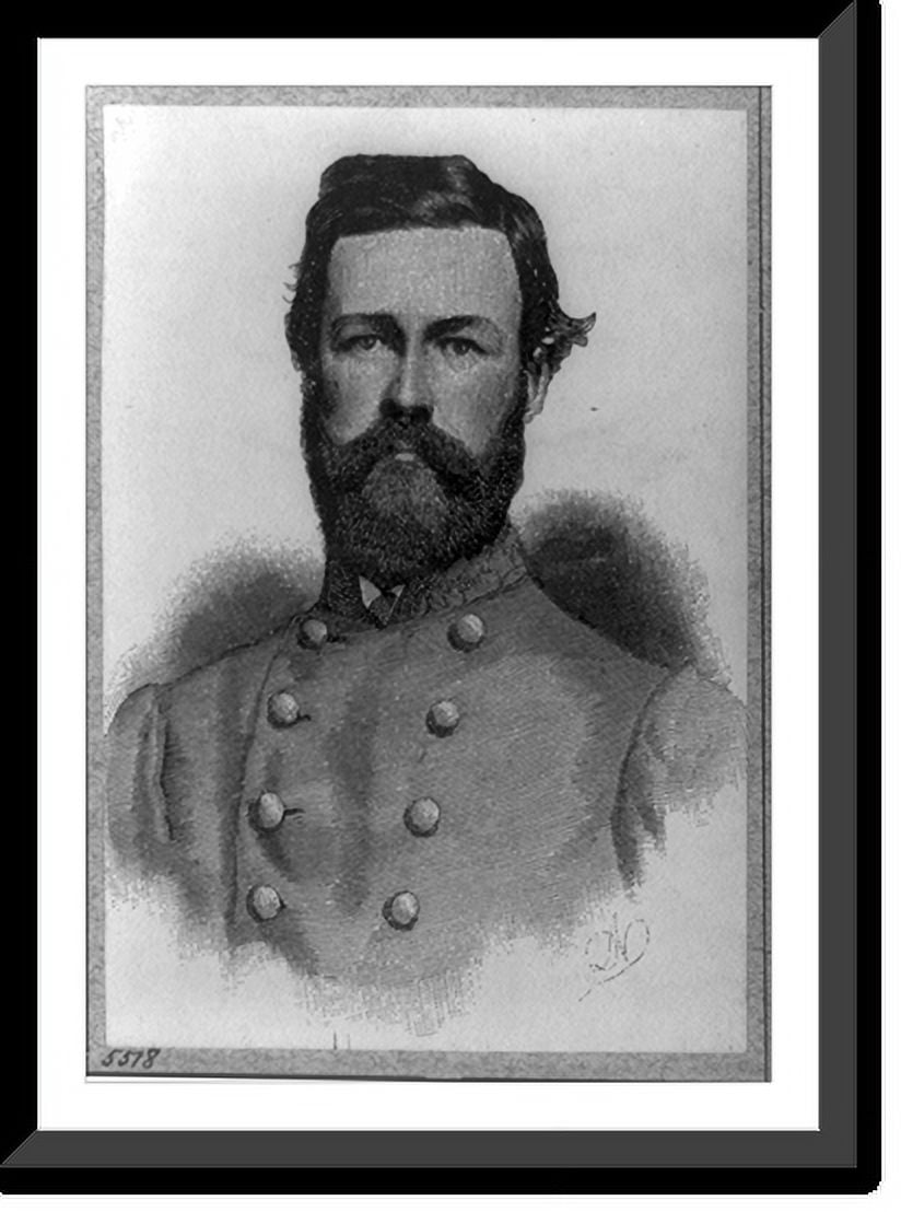 Historic Framed Print, [Brig. General Johnson Kelly Duncan, head-and ...