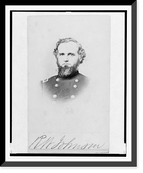 Historic Framed Print, [Brig. General Richard W. Johnson, Union officer ...