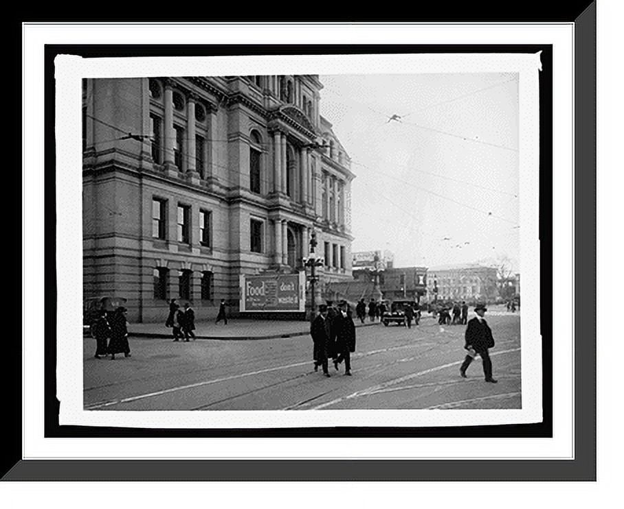 Historic Framed Print, [Bulletin donated by Old Colony Adv. Co.], 17-7/ ...