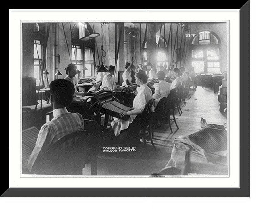 Historic Framed Print, [Bureau of Engraving and Printing, Wash., D.C ...