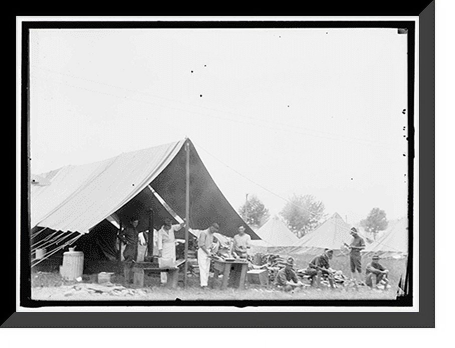 Historic Framed Print, COLONIAL RIFLES. REUNION OF G.A.R. AND ...