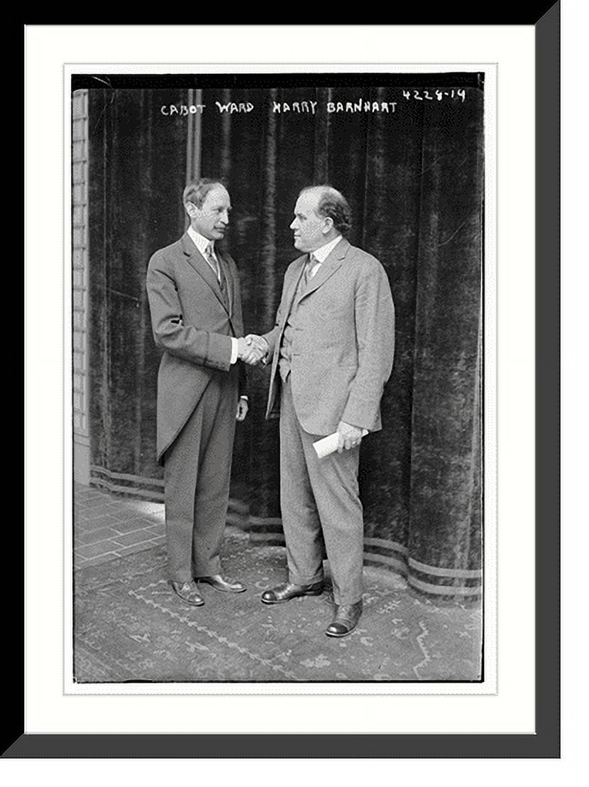 Historic Framed Print, Cabot Ward, Harry Barnhart, 17-7/8" x 21-7/8 ...