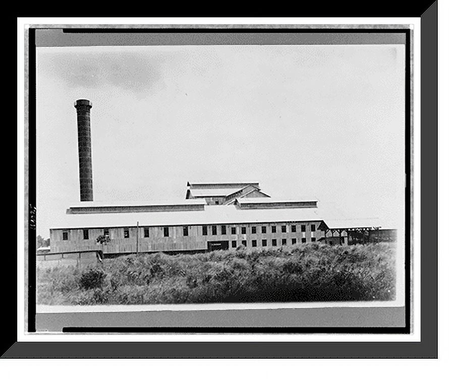 Historic Framed Print, [Calamba Sugar Factory, Laguna Province ...