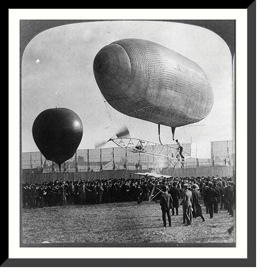 Historic Framed Print, The California Arrow" starting with aeronaut ...