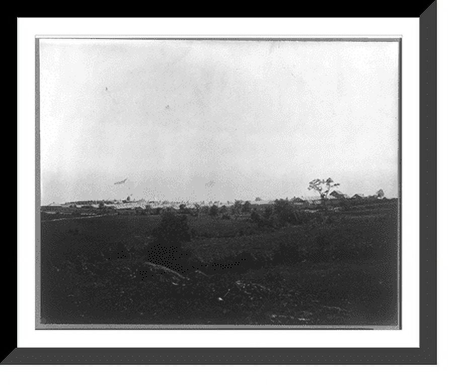 Historic Framed Print, Camp of 13th N.Y. Cavalry, Prospect Hill, Va, 17 ...