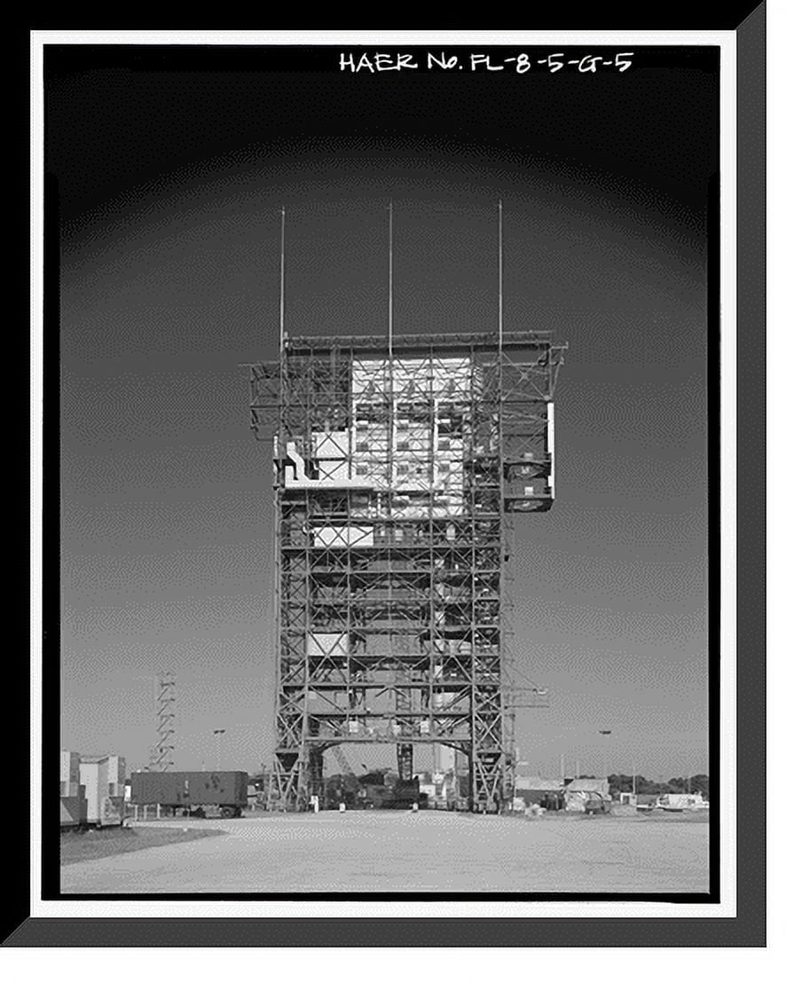 Historic Framed Print, Cape Canaveral Air Station, Launch Complex 17 ...