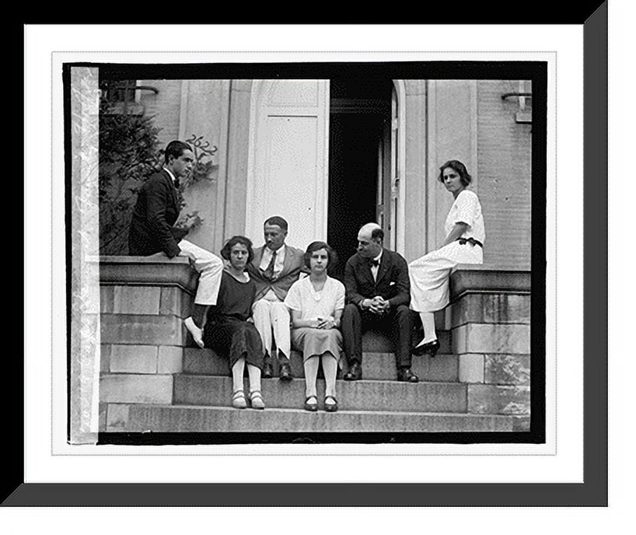 Historic Framed Print, Capt. Dumont & family, 9/15/22, 17-7/8" x 21-7/8 ...