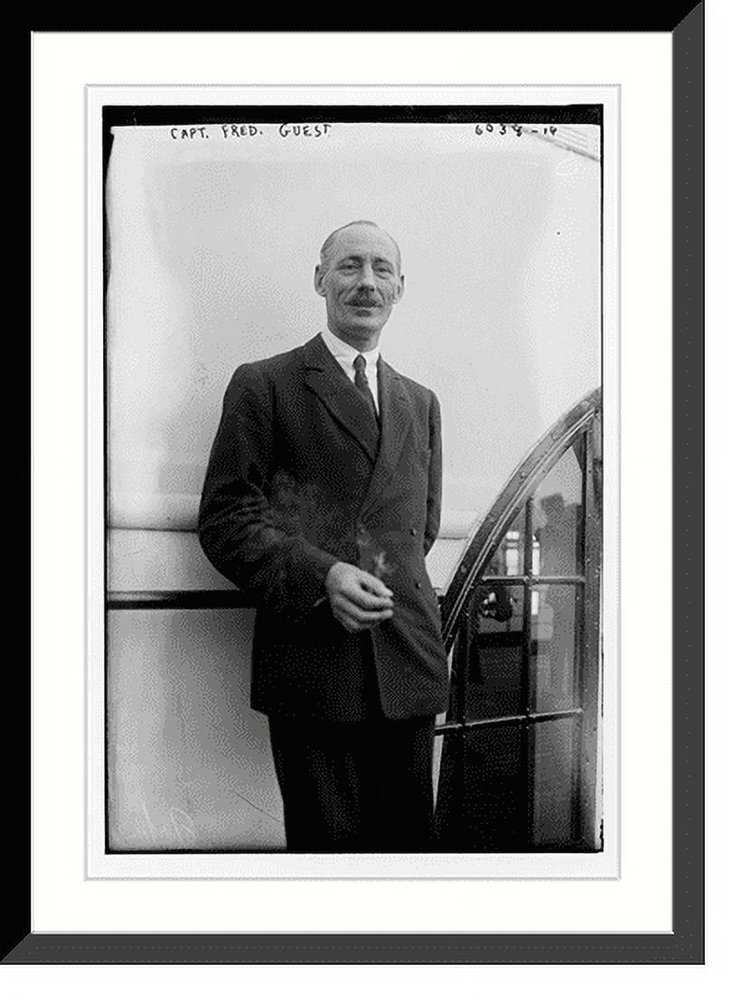 Historic Framed Print, Capt. Fred Guest, 17-7/8" x 21-7/8" - Walmart.com