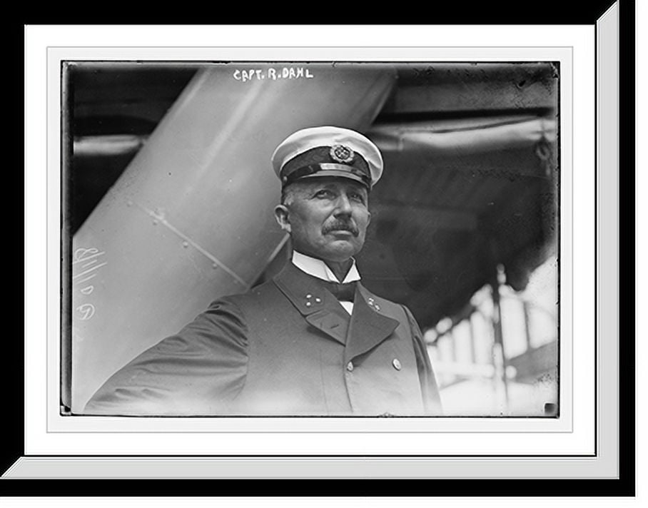 Historic Framed Print, Capt. R. Dahl, 17-7/8" x 21-7/8" - Walmart.com