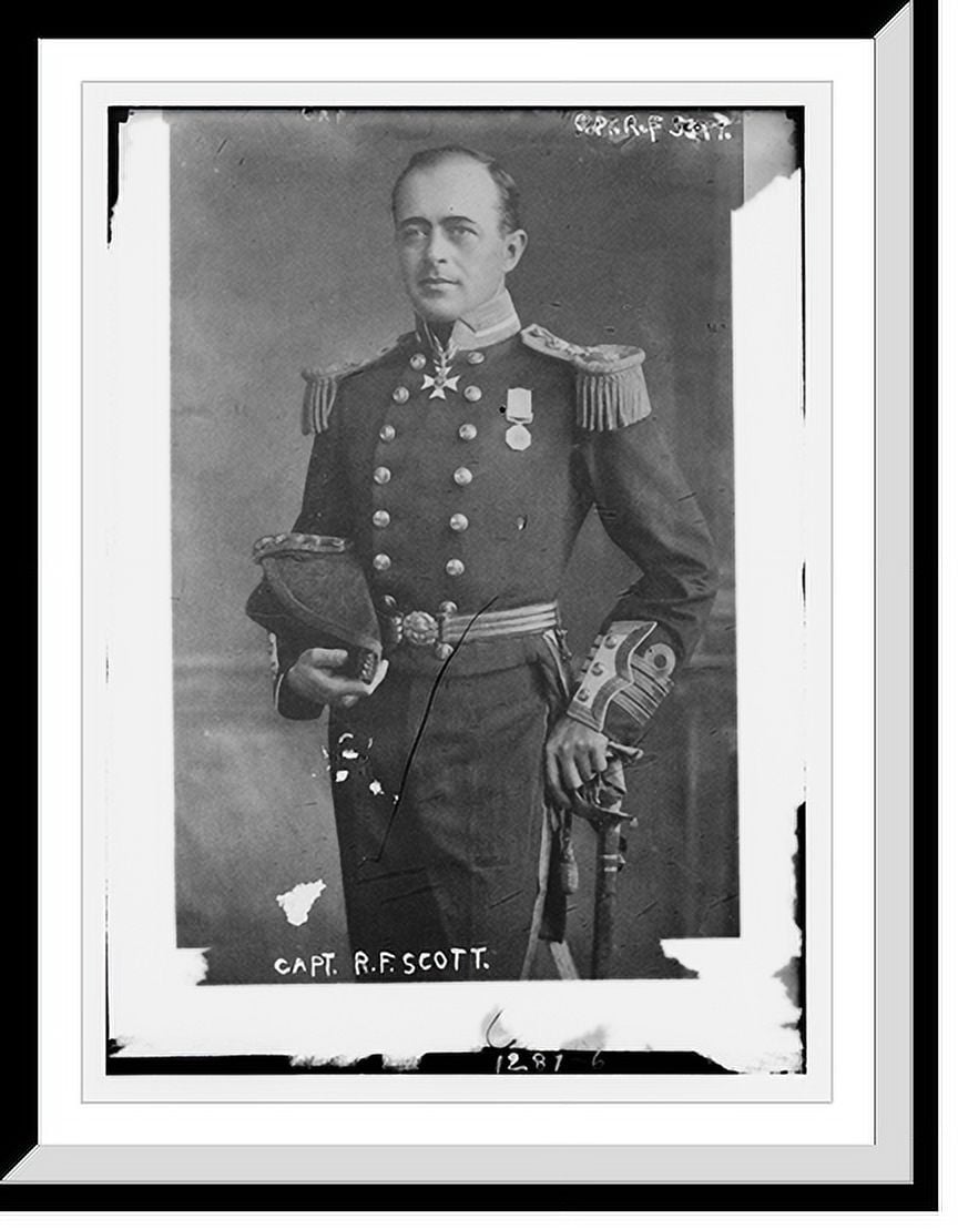 Historic Framed Print, Capt. R.F. Scott, 17-7/8" x 21-7/8" - Walmart.com