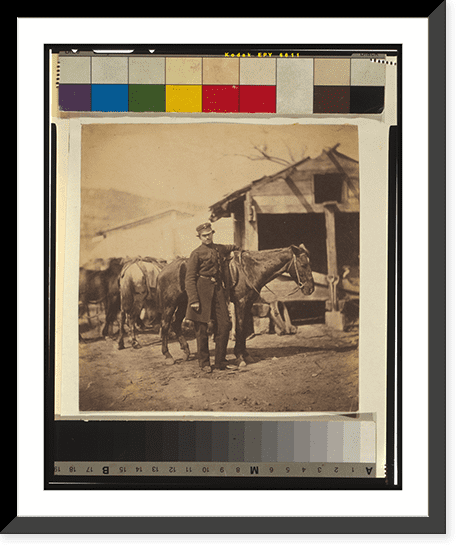 Historic Framed Print, Captain Bathurst, Grenadier Guards, 17-7/8" x 21 ...