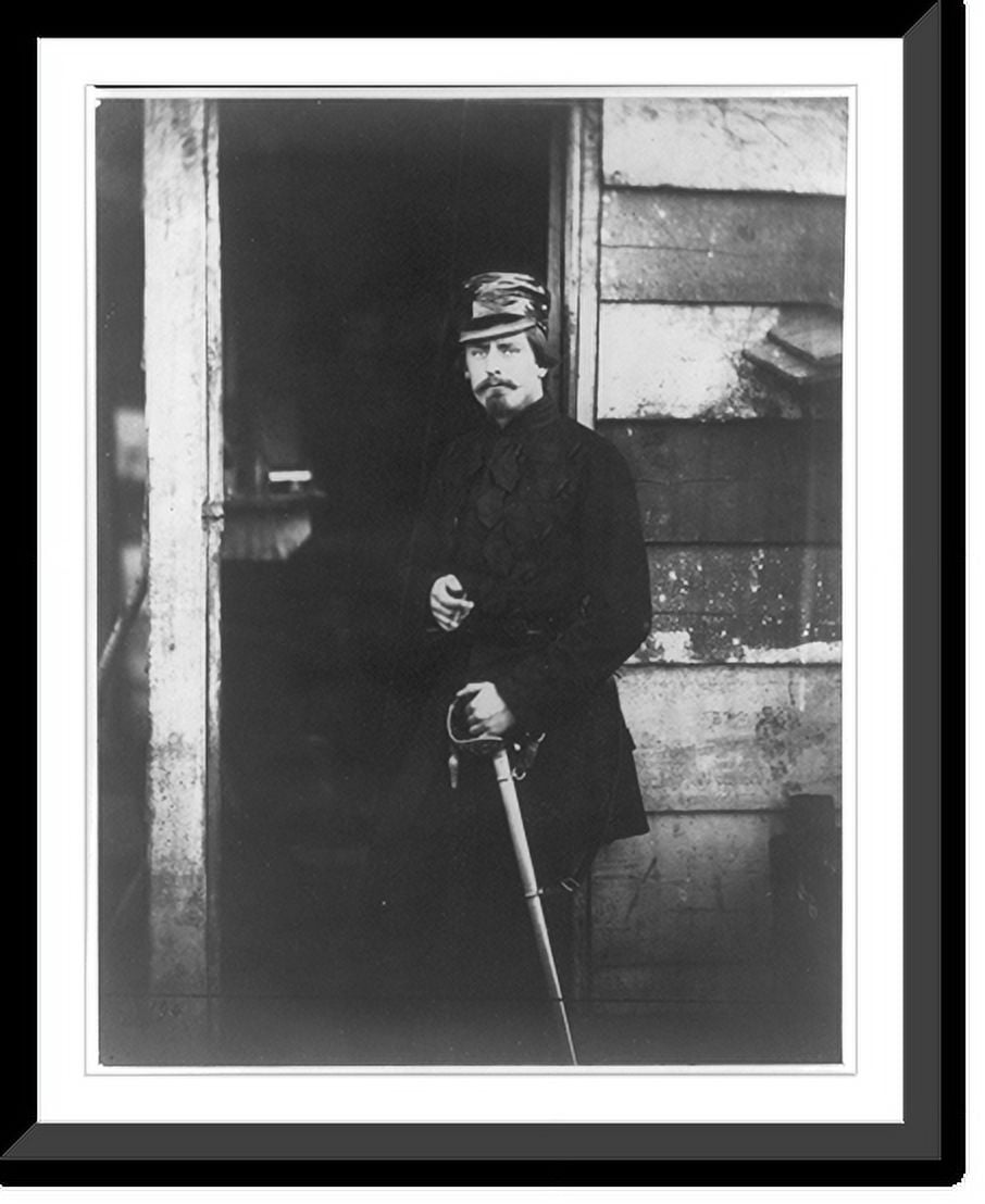 Historic Framed Print, Captain Francis Baring, Fusilier Guards, Deputy ...