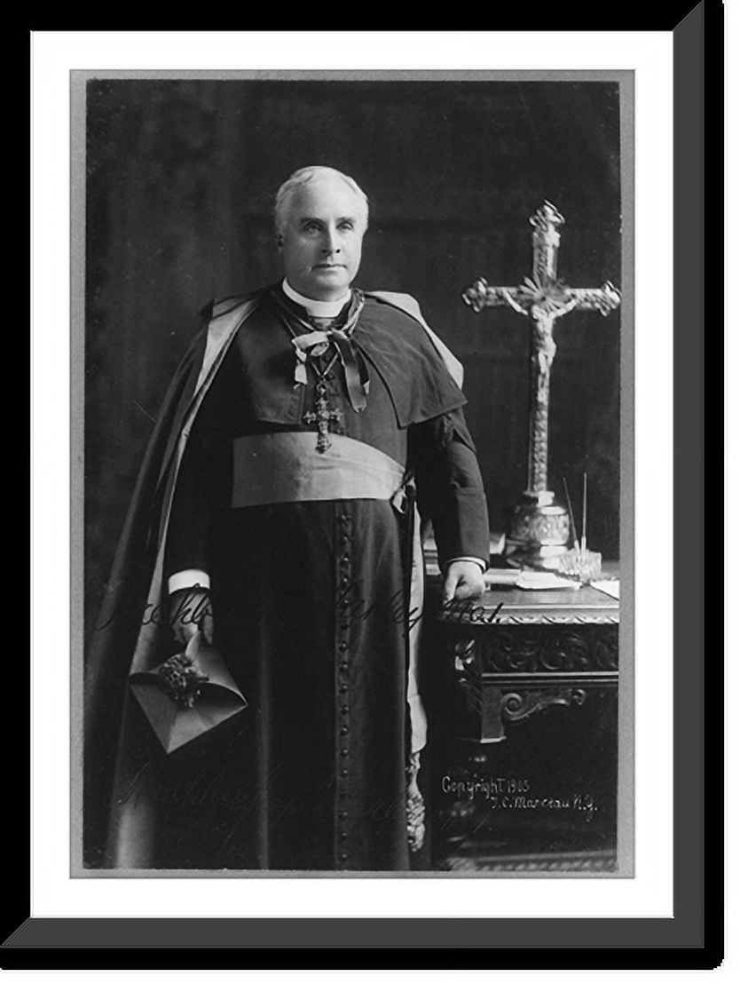 Historic Framed Print, Cardinal John Murphy Farley, 1842-1918, 17-7/8 ...