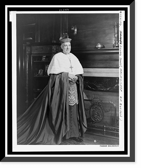 Historic Framed Print, [Cardinal Richard Cushing, Archbishop of Boston ...