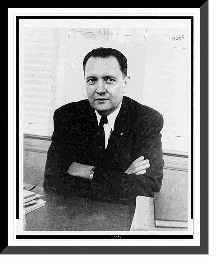 Historic Framed Print, [Carl A. Elliott, half-length portrait, facing ...