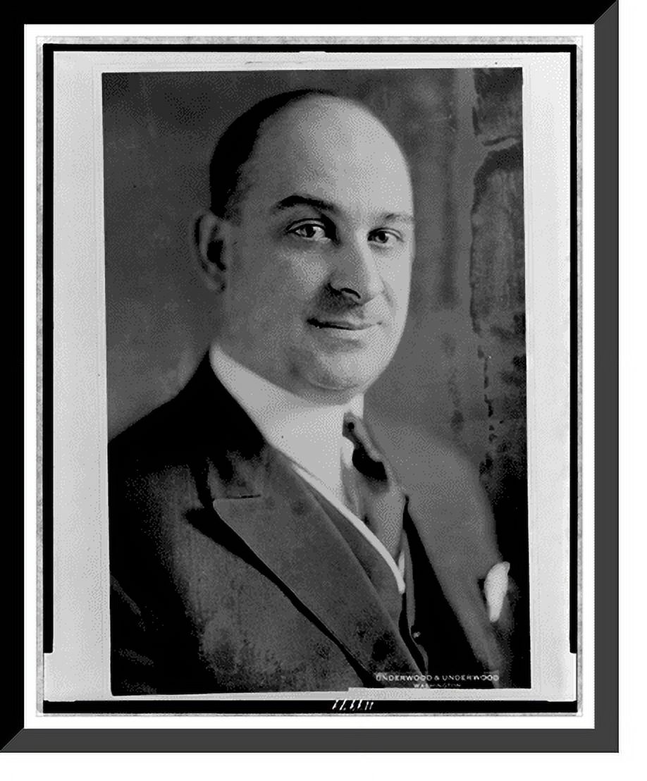 Historic Framed Print, [Carl G. Bachmann, head-and-shoulders portrait ...